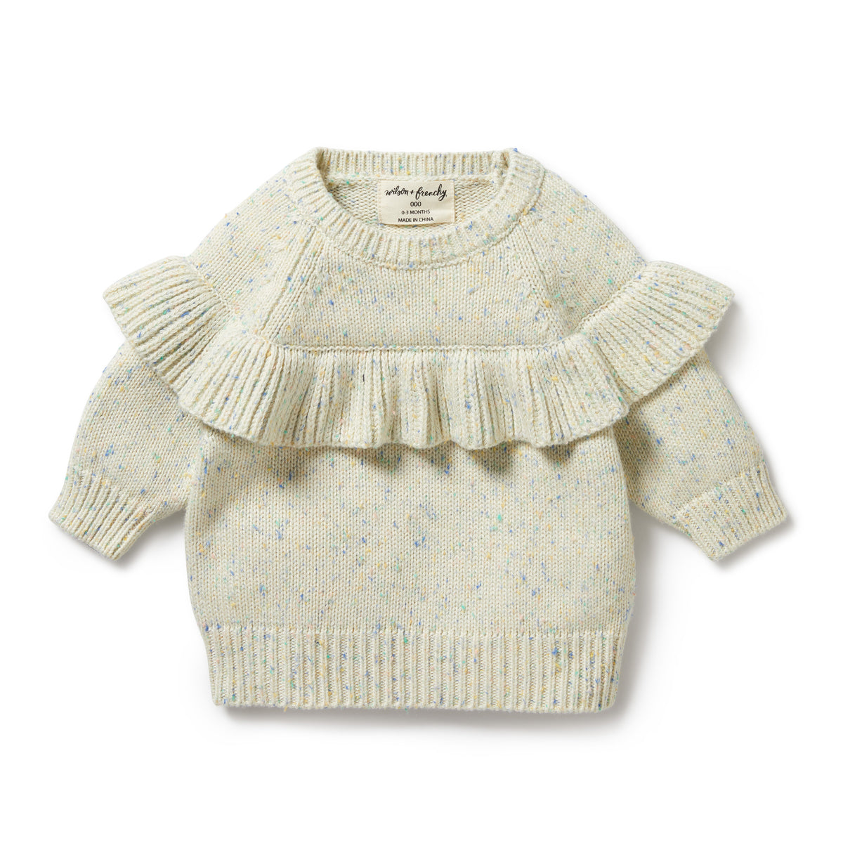 Wilson & Frenchy | Ruffle | Jumper | Dew – White Fox & Co